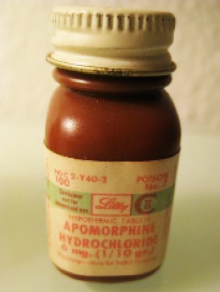 Oluf Martensen Larsen, 1912–2000 – Apomorphine